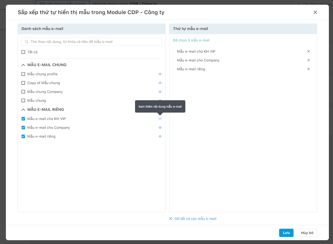Cách sử dụng Biểu mẫu trong Mobio Platform